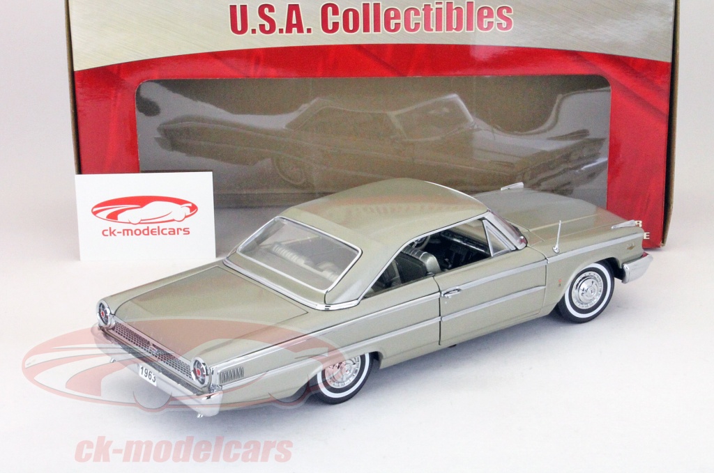 Sun Star Models 1:18 Ford Galaxie 500 1963 with hardtop champagner 1461 ...