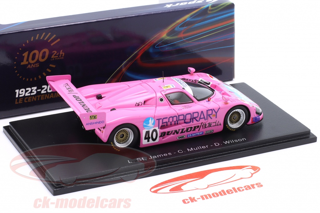 Spark 1:43 Spice SE90C #40 24h LeMans 1991 St. James, Wilson, Muller ...
