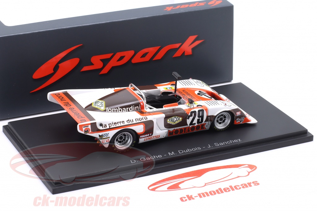 Spark 1:43 Chevron B36 #29 24h LeMans 1978 Dubois, Gache, Sanchez S9414 ...
