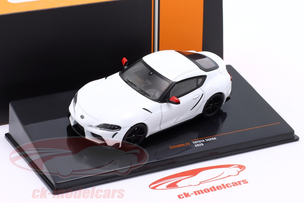 Ixo 1:43 Toyota Supra year 2020 white CLC509N.22 model car CLC509N.22 ...