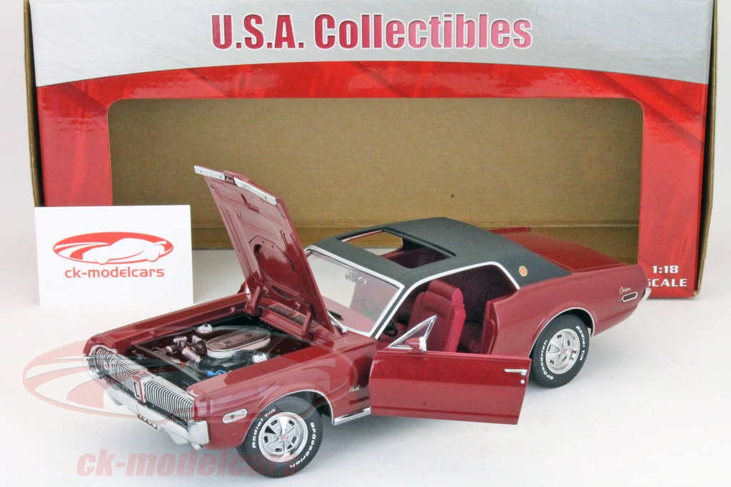 Sun Star Models 1:18 Mercury Cougar XR7G 1968 red 1570 model car 1570 ...