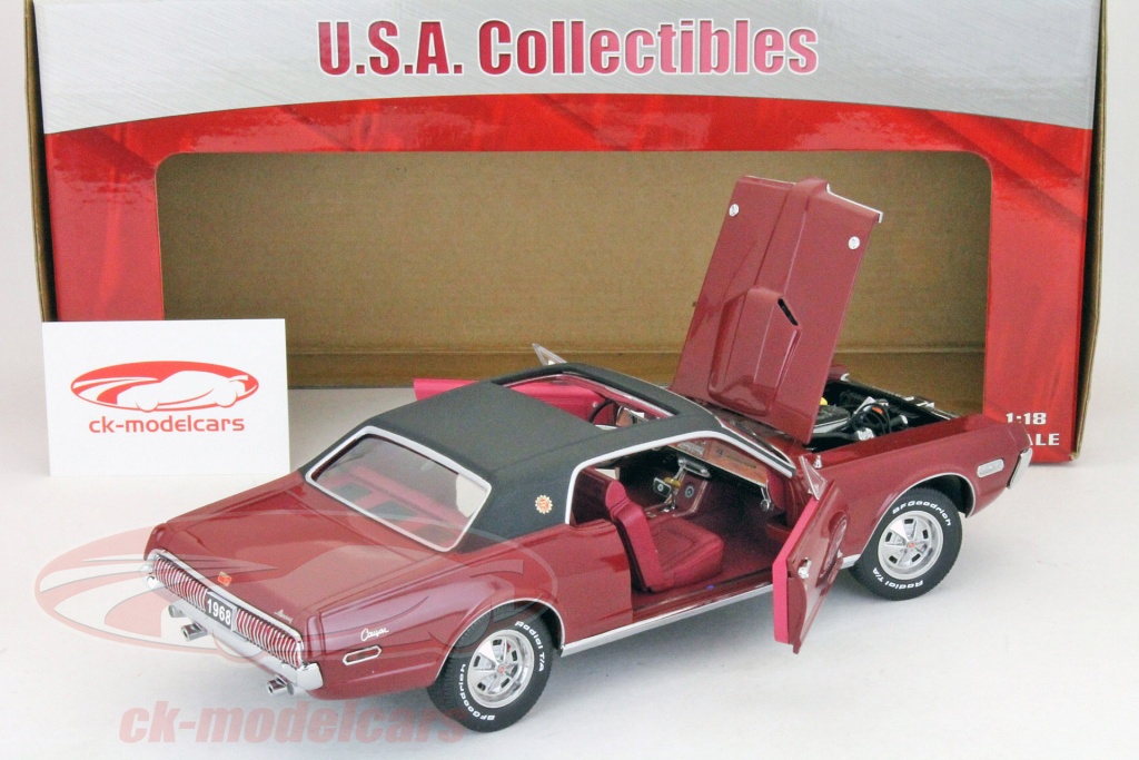 Sun Star Models 1:18 Mercury Cougar XR7G 1968 red 1570 model car 1570 ...