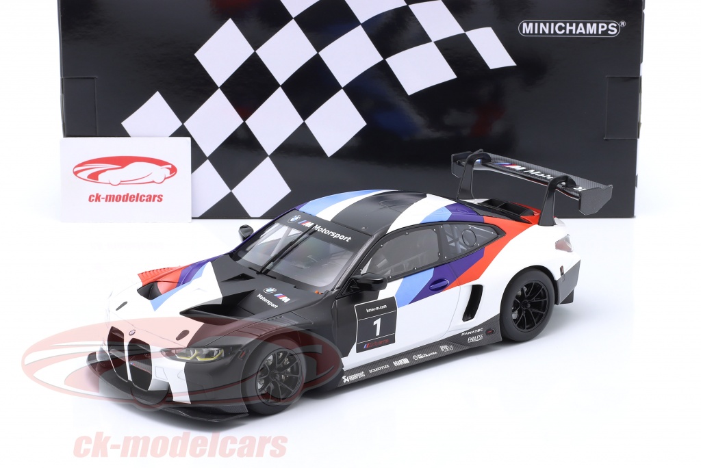 Minichamps 1:18 BMW M4 GT3 #1 Presentation Car 2021 BMW Motorsport ...