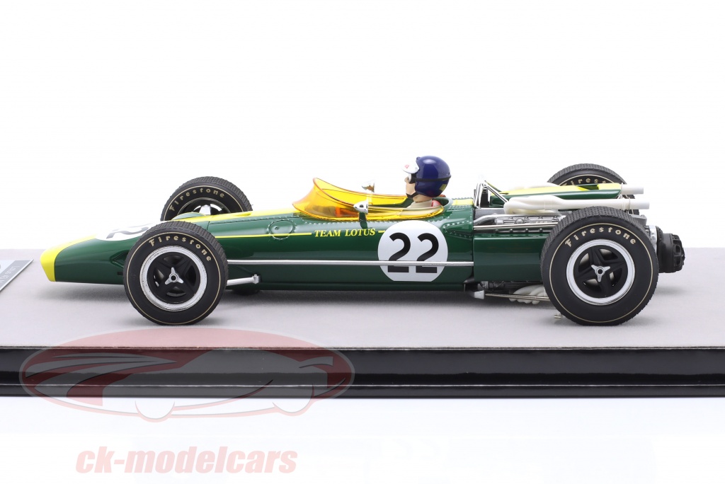 Tecnomodel 1:18 Jim Clark Lotus 43 #22 Italian GP formula 1 1966 TMD18-188B model car TMD18-188B