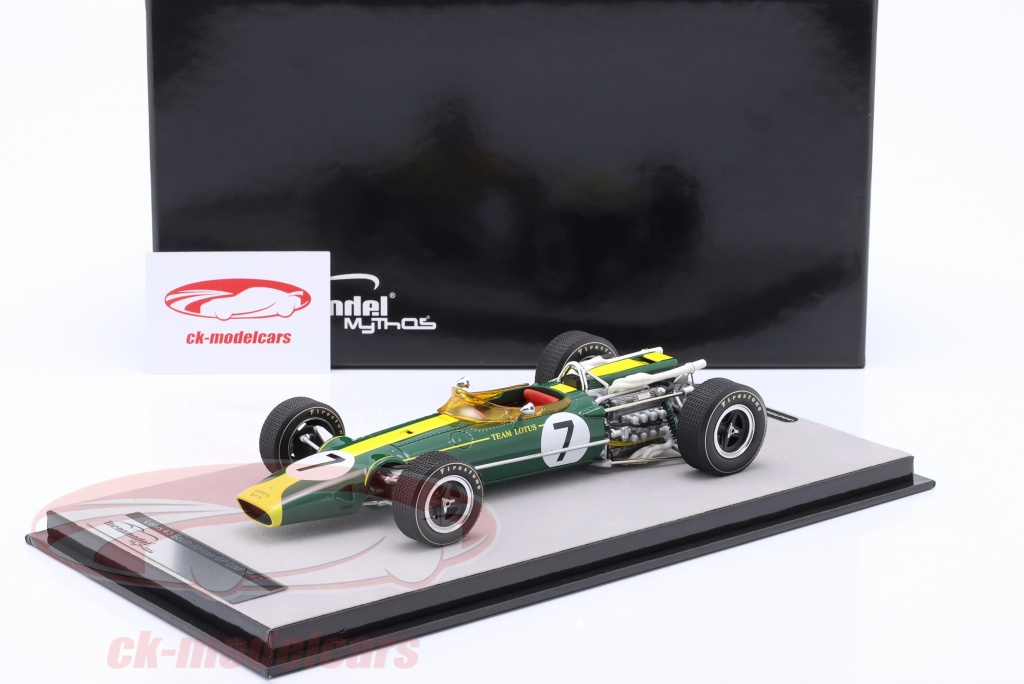 Tecnomodel 1:18 Jim Clark Lotus 43 #7 South Africa GP Formula 1 1967 TM18-188D model car TM18-188D