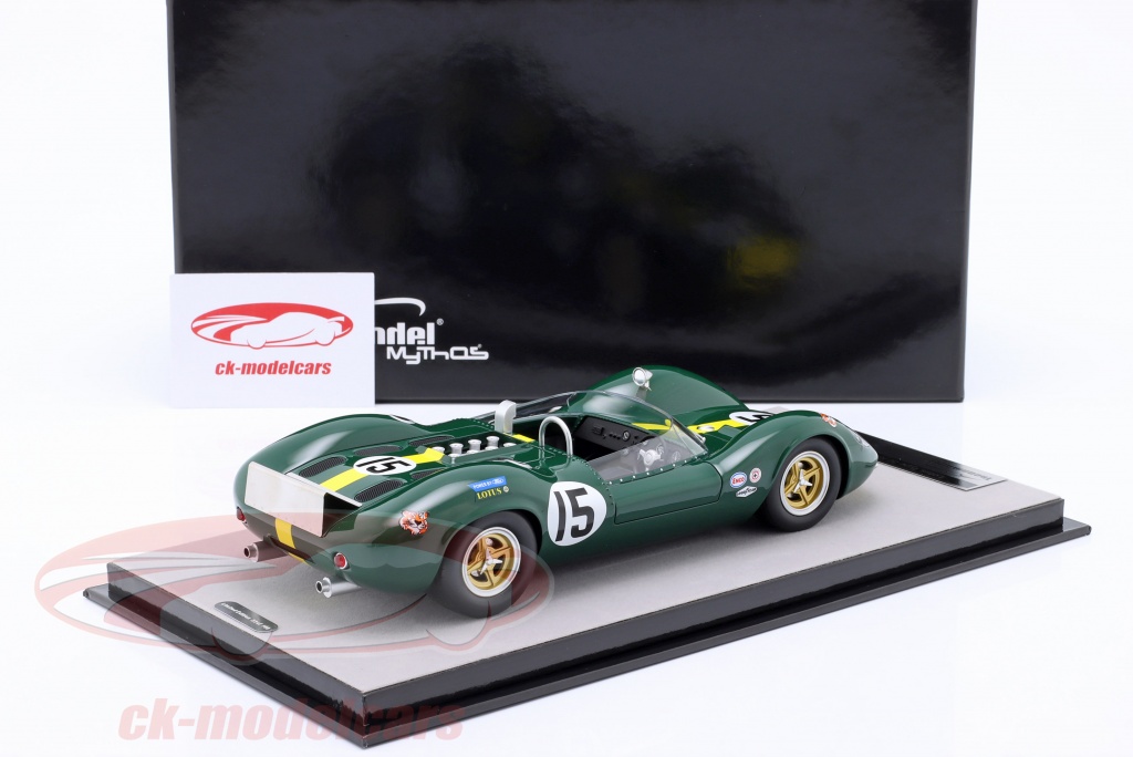 Tecnomodel 1:18 Jim Clark Lotus 30 #15 3rd 200 miles Riverside 1964 ...