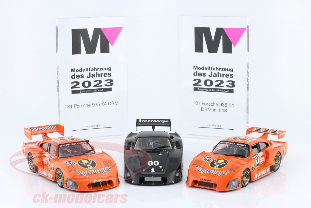 WERK83 1:18 Kremer Porsche 935 K4 #00 IMSA 1981 Ongais, Field ...