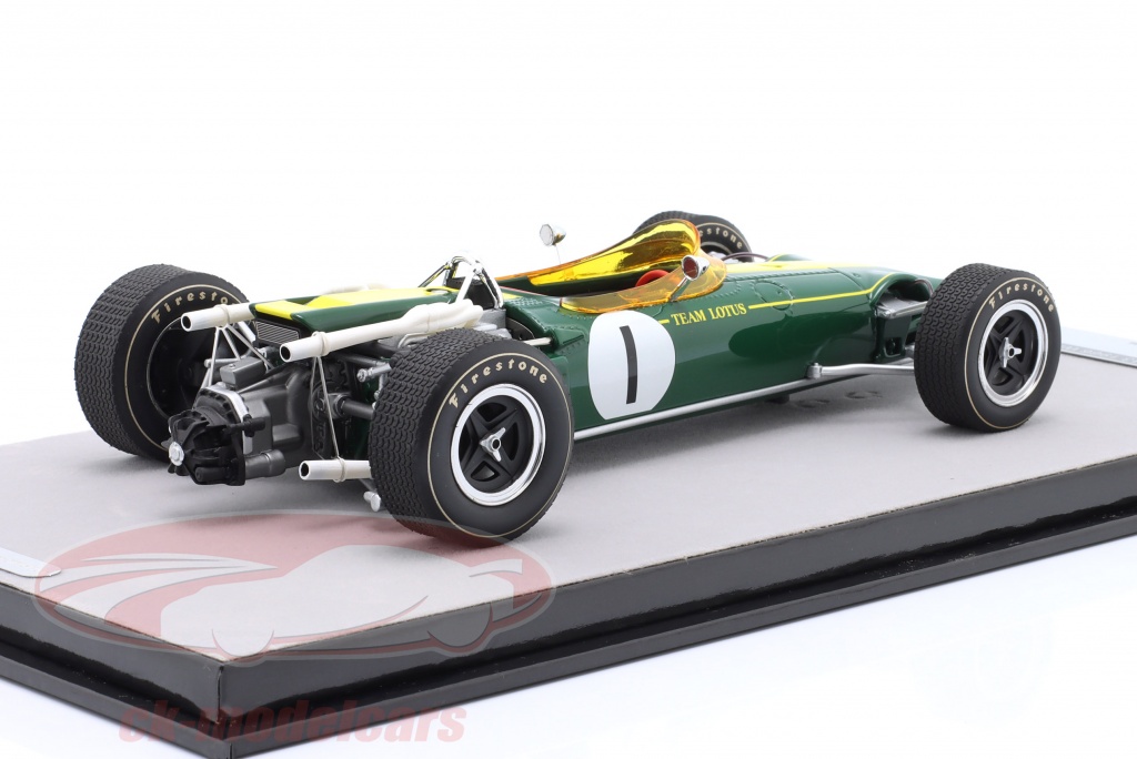 Tecnomodel 1:18 Jim Clark Lotus 43 #1 勝者 USA GP 式 1 1966 TM18-188A モデル ...