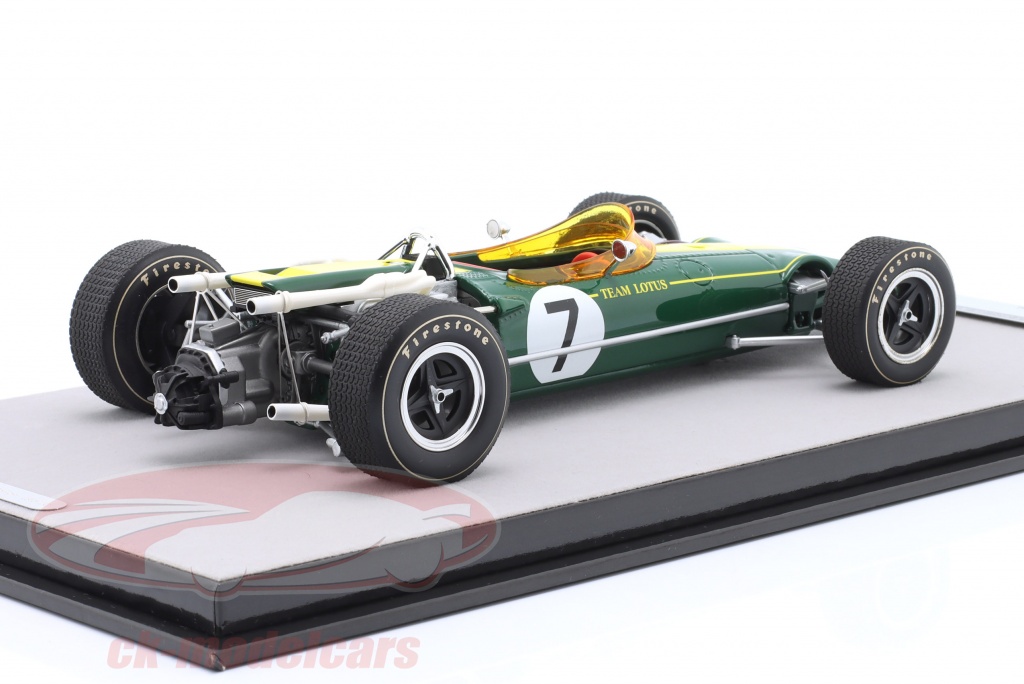 Tecnomodel 1:18 Jim Clark Lotus 43 #7 South Africa GP Formula 1 1967 TM18-188D model car TM18-188D