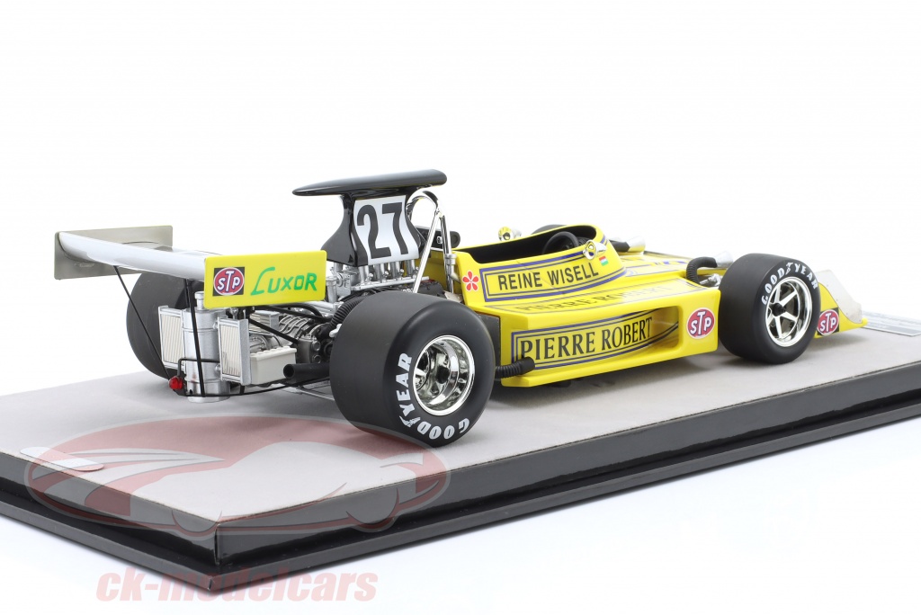 Tecnomodel 1:18 Reine Wisell March 731 #27 Zweden GP formule 1 1973 ...