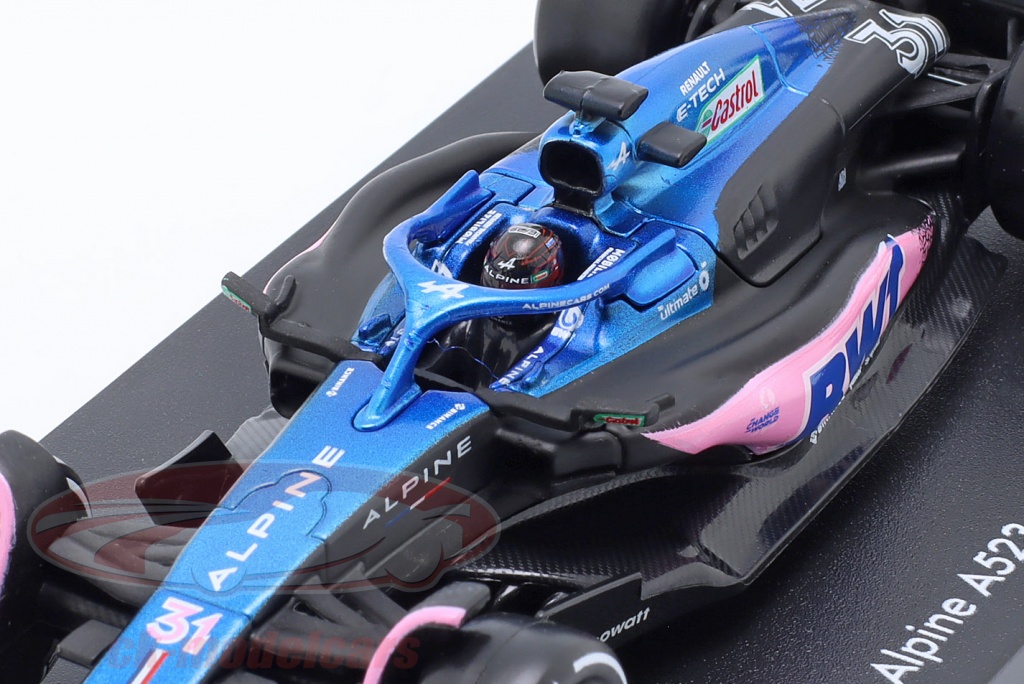 Bburago 1:43 Esteban Ocon Alpine A523 #31 Formula 1 2023 18-38073 #31 ...