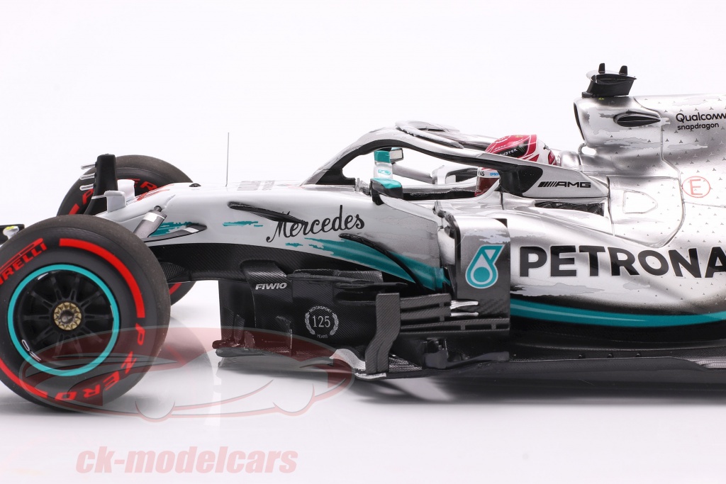 Minichamps 1:18 L. Hamilton Mercedes-AMG F1 W10 #44 German GP formula 1 ...