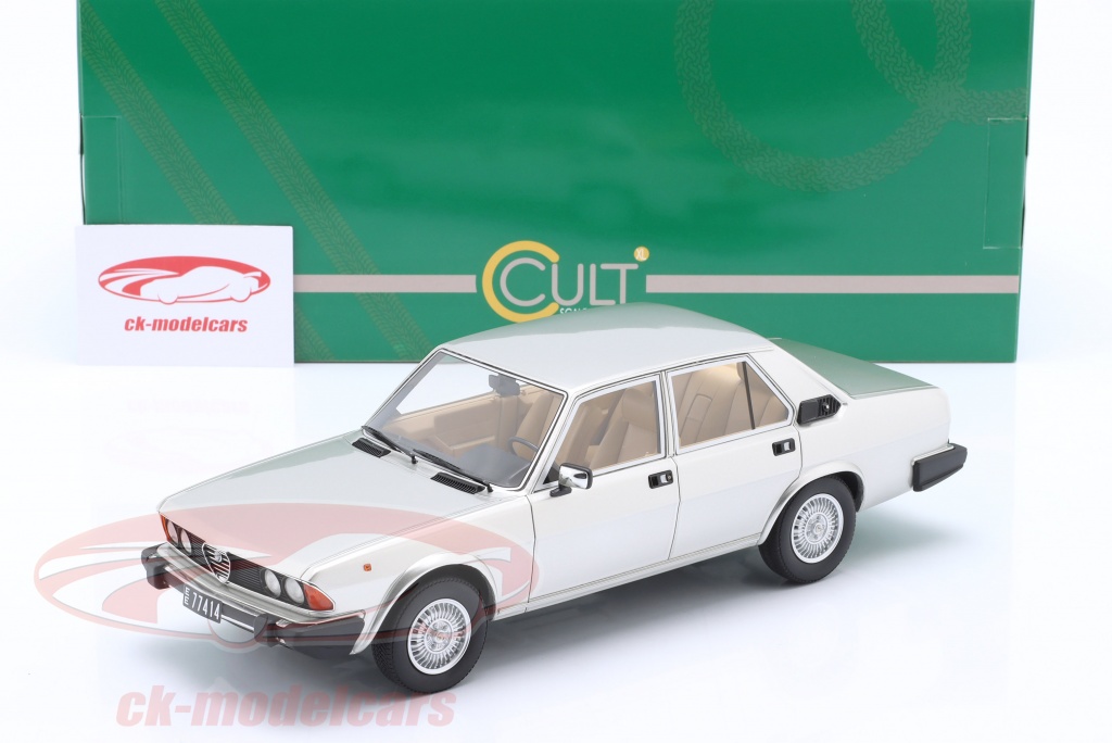 Cult Scale Models 1:18 Alfa Romeo Alfa 6 2.5 (Type 119) 1979-83 silver ...