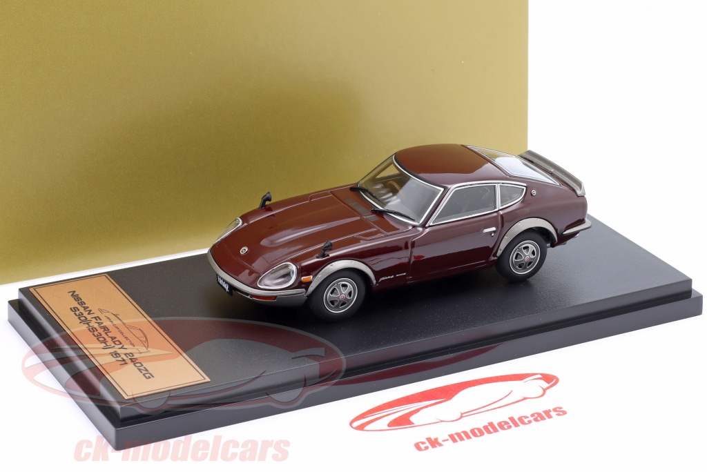Hachette 1:43 Nissan Fairlady 240ZG Año de construcción 1971 rojo oscuro magJP240ZG modelo coche ...