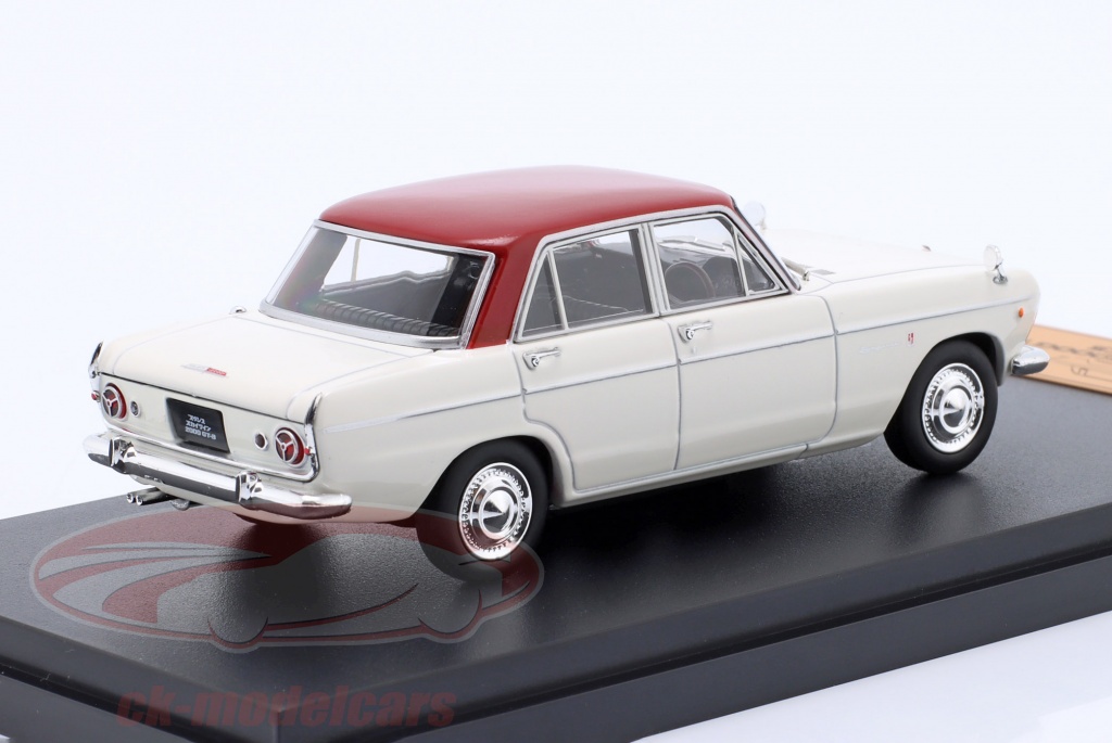 Hachette 1:43 Nissan Prince Skyline 2000GT-B 建設年 1965 白 / 赤 magJPPrince モデル 車 magJPPrince