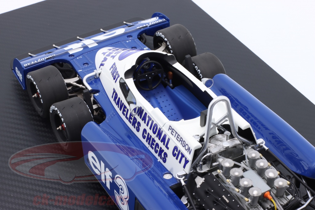 True Scale 1:12 Ronnie Peterson Tyrrell P34 #3 Monaco GP формула 1 1977 TSM120012 модель ...