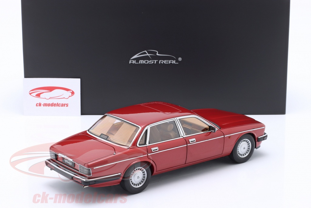 Almost Real 1:18 Jaguar Daimler XJ6 (XJ40) 建设年份 1986 弗拉明戈红 ALM810541 模型 ...