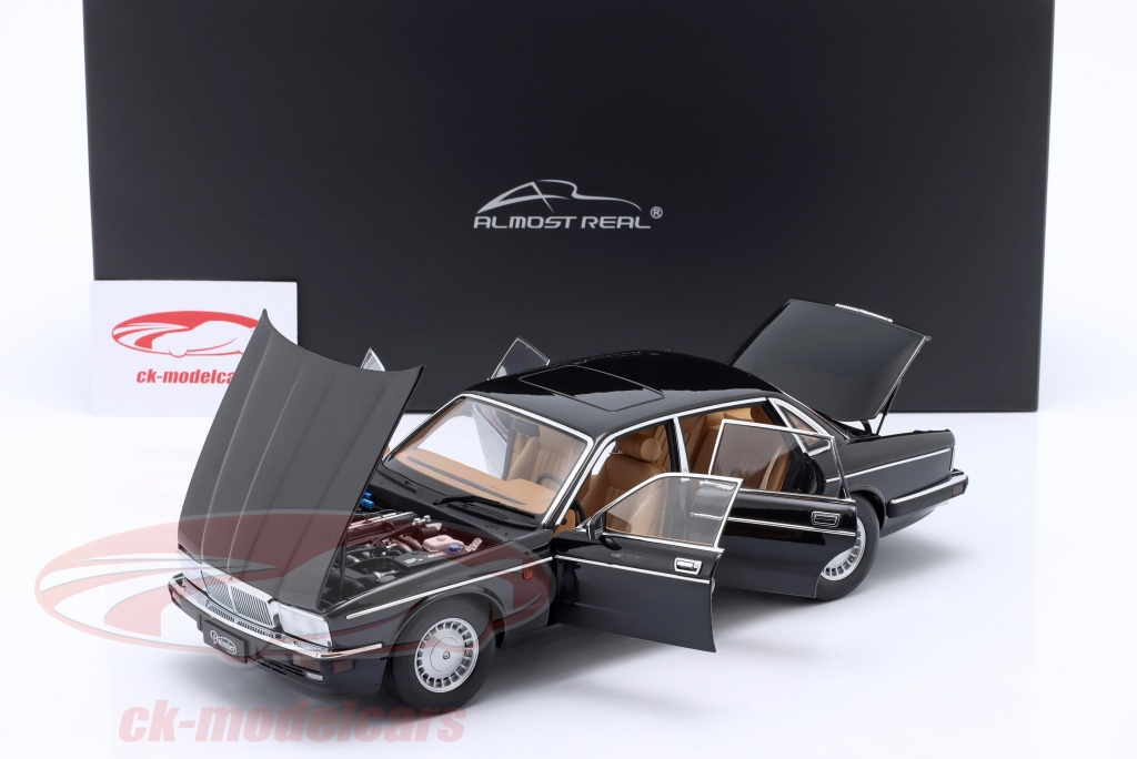 Almost Real 1:18 Jaguar Daimler XJ6 (XJ40) year 1986 ebony black ...