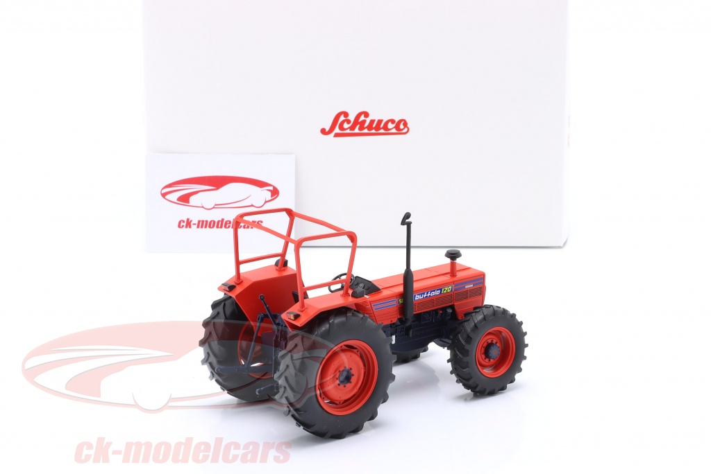 Schuco 1:32 SAME Buffalo 120 tracteur avec Arceau de sécurité rouge ...