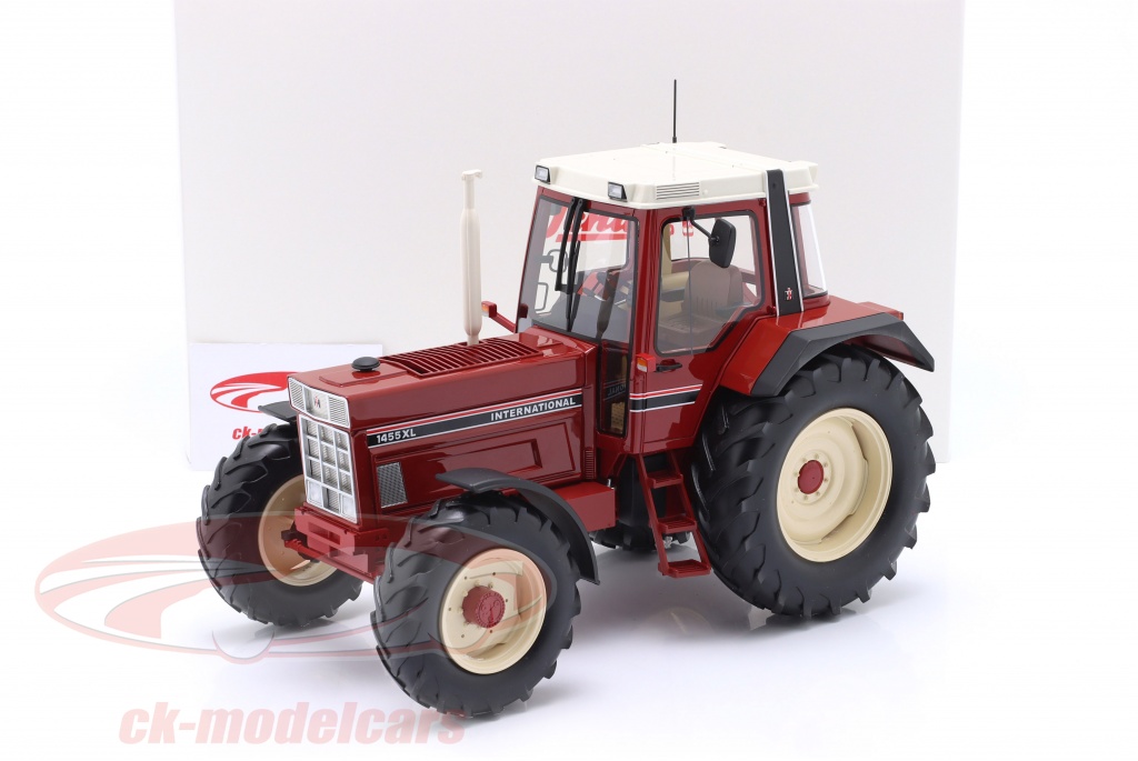Schuco 1:18 IHC International Harvester 1455 XL tractor rood 450026600 model auto 450026600 ...
