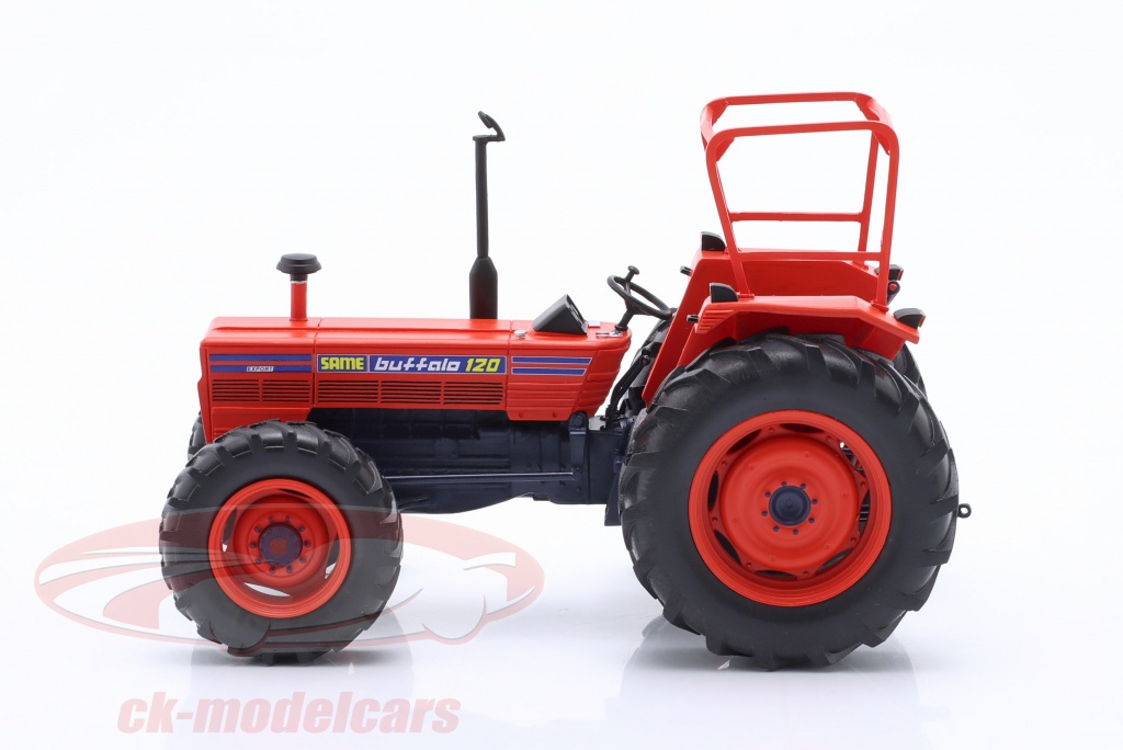 Schuco 1:32 SAME Buffalo 120 tractor with Roll bar red 450916900 model ...