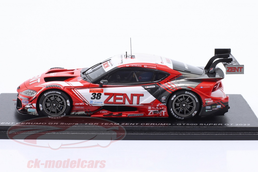 Spark 1:43 Toyota GR Supra #38 GT500 Super GT 2022 Tachikawa, Ishiura SGT032 モデル 車 SGT032 ...