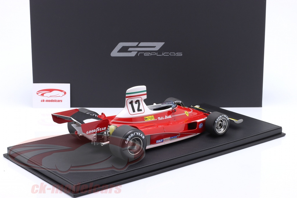 GP Replicas 1:12 N. Lauda Ferrari 312T #12 优胜者 比利时人 GP 公式 1 世界冠军 1975 ...