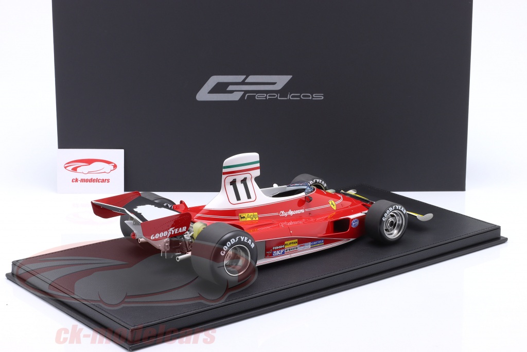 GP Replicas 1:12 Clay Regazzoni Ferrari 312T #11 gagnant italien GP ...