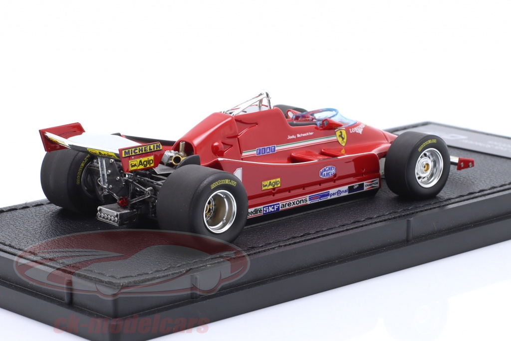 GP Replicas 1:43 Jody Scheckter Ferrari 126C #1 formula 1 1980 GP43-35A ...