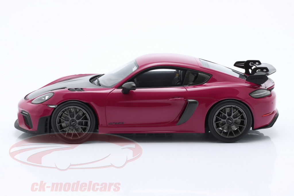 Spark 1:18 Porsche 718 (982) Cayman GT4 RS 2021 stjerne rubin ...