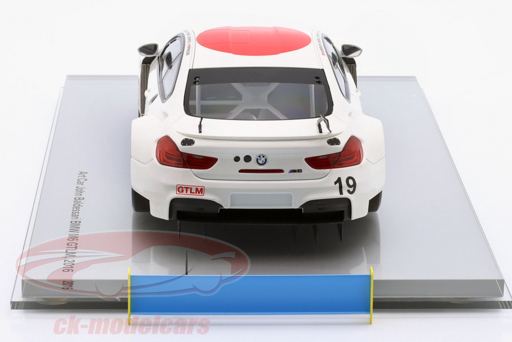 Kyosho 1:18 BMW M6 GTLM #19 Art Car John Baldessari met Etalage / 2e ...