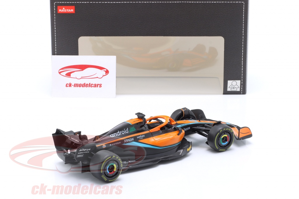Rastar 1:24 Lando Norris McLaren MCL36 #4 3º Emilia Romagna GP Fórmula ...