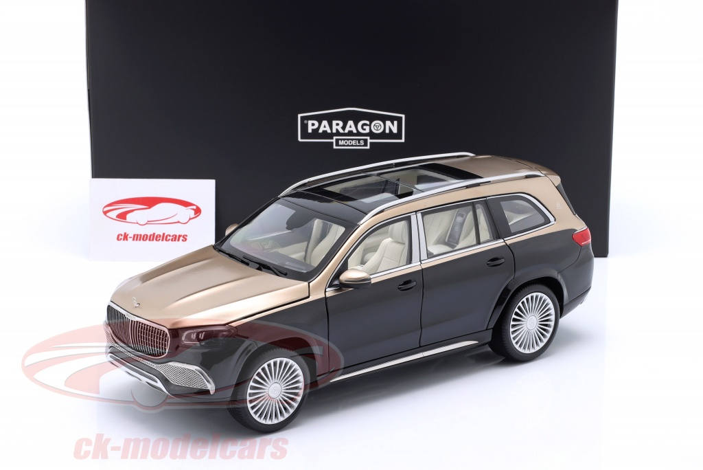 ParagonModels 1:18 Mercedes-Benz Maybach GLS 600 (X167) золото / черный ...