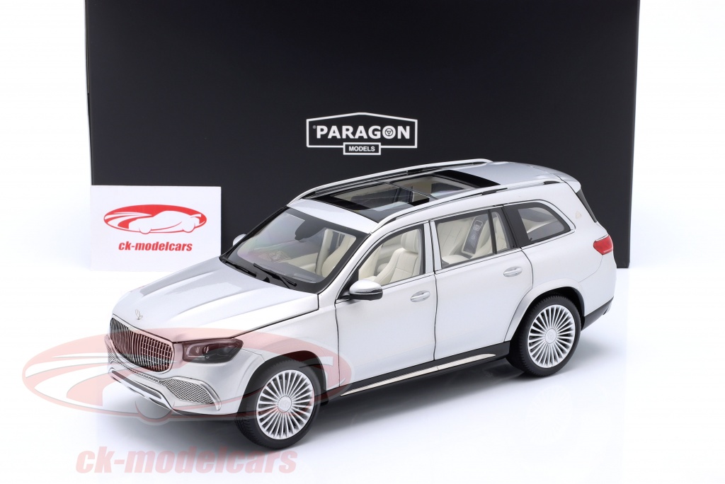 ParagonModels 1:18 Mercedes-Benz Maybach GLS 600 (X167) silver Paragon ...