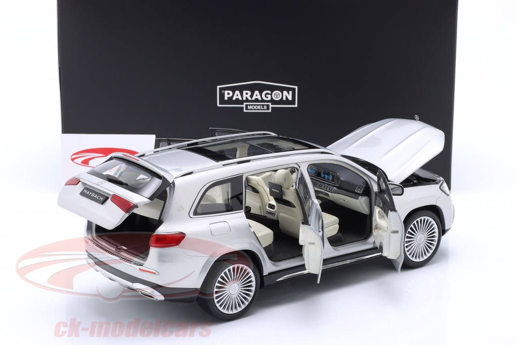 ParagonModels 1:18 Mercedes-Benz Maybach GLS 600 (X167) silver Paragon ...