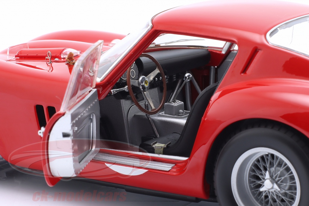 Kyosho 1:18 Ferrari 250 GTO #22 3rd 24h LeMans 1962 Elde, Beurlys 08438B model car 08438B ...