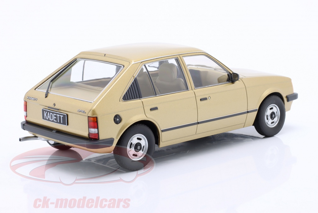 Triple9 1:18 Opel Kadett D year 1984 gold metallic T9-1800422 model car ...