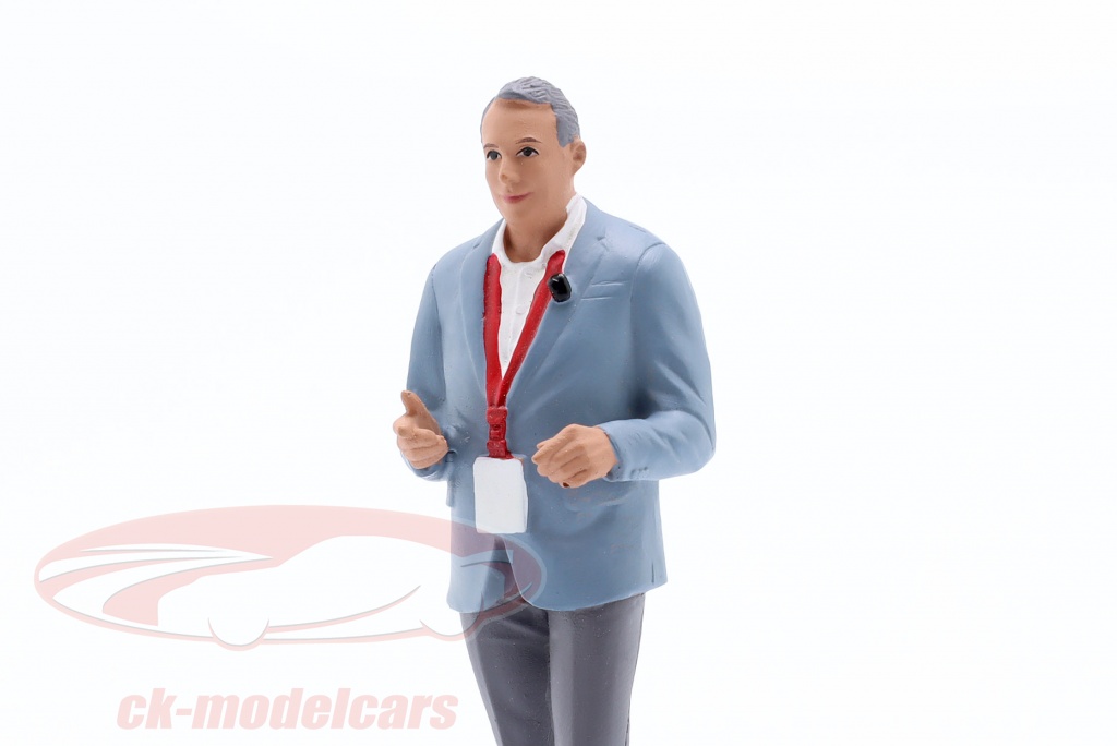 American Diorama 1:18 On Air figure #2 Moderator AD18402 model car ...