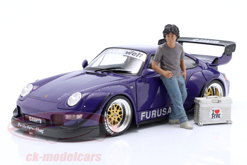 American Diorama 1:18 RWB legend Akira Nakai San figure #2 with Box ...