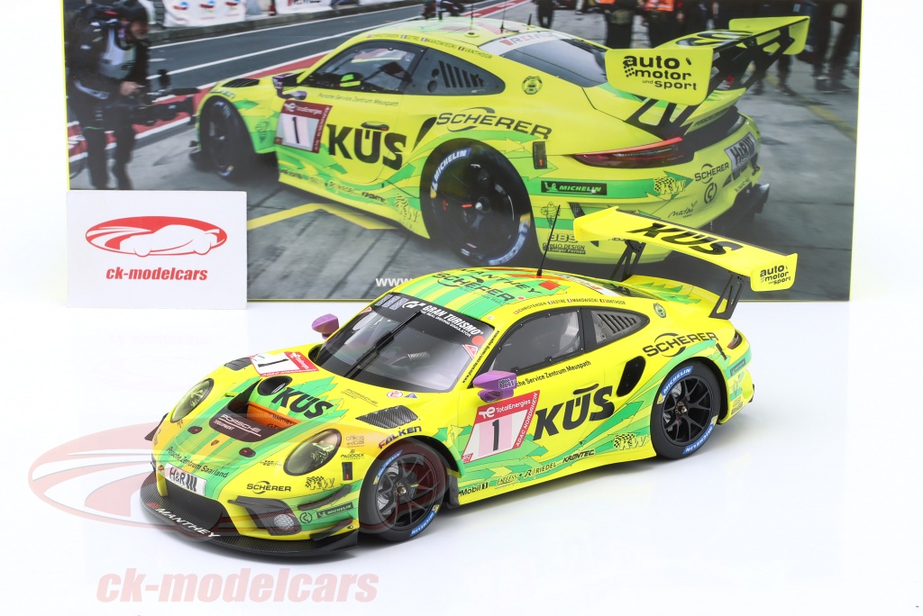 Minichamps 1:18 Porsche 911 GT3 R #1 24h Nürburgring 2022 Manthey ...