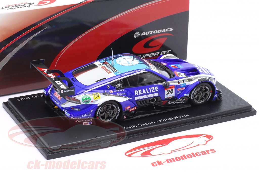 Spark 1:43 Nissan Z GT500 #24 Super GT Series 2023 Sasaki, Hirate SGT059 modelo coche SGT059 ...