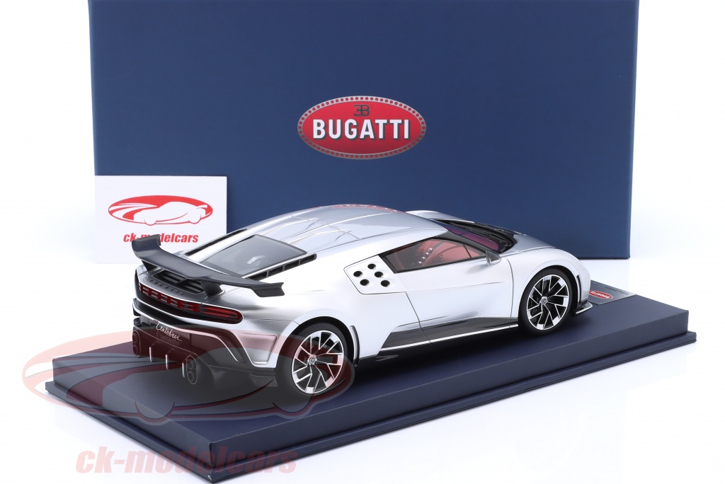 LookSmart 1:18 Bugatti Centodieci 建设年份 2022 银 LS18025B 模型 汽车 LS18025B