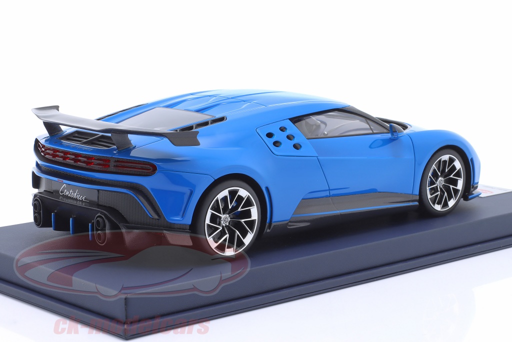 LookSmart 1:18 Bugatti Centodieci 建设年份 2022 蓝色的 LS18025D 模型 汽车 LS18025D