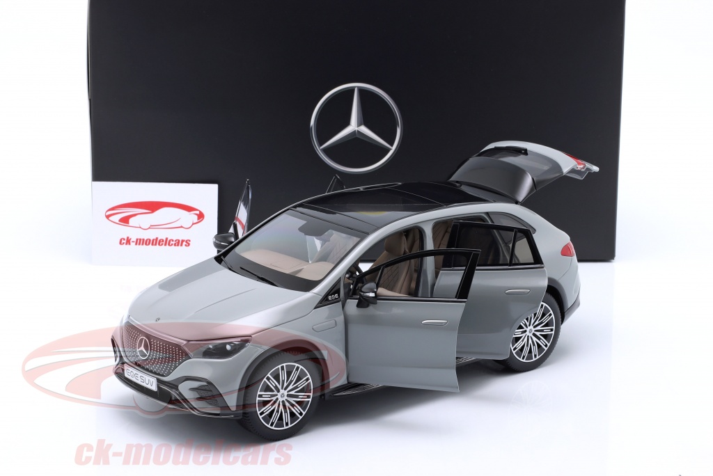 NZG 1:18 Mercedes-Benz EQE SUV (X294) Año de construcción 2023 gris ...