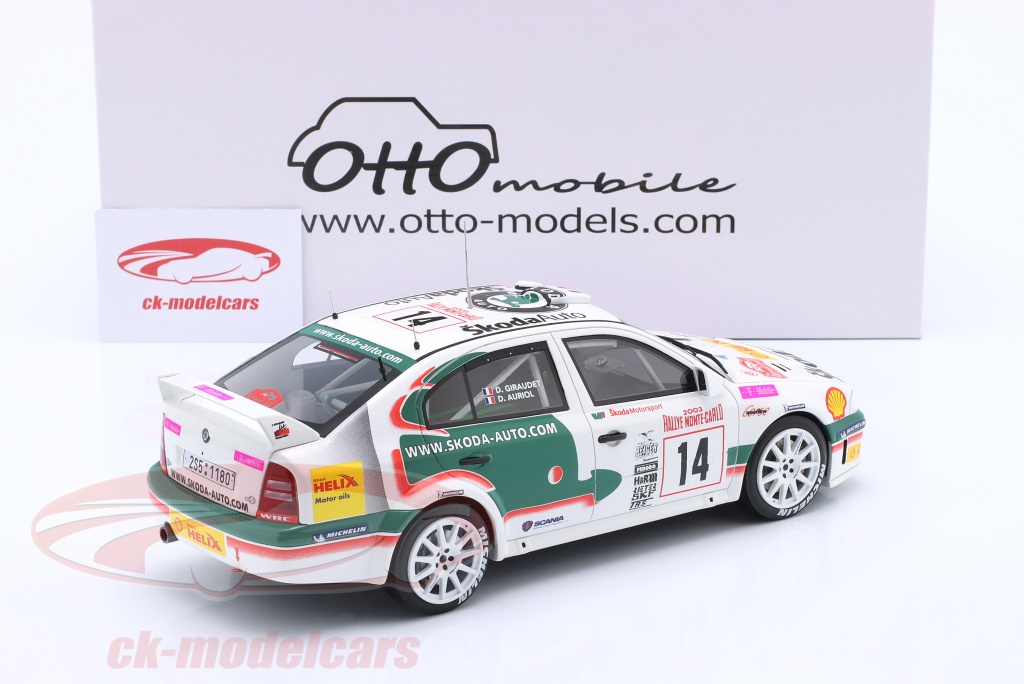 Ottomobile 1:18 Skoda Octavia WRC #14 verzameling Monte Carlo 2003 ...