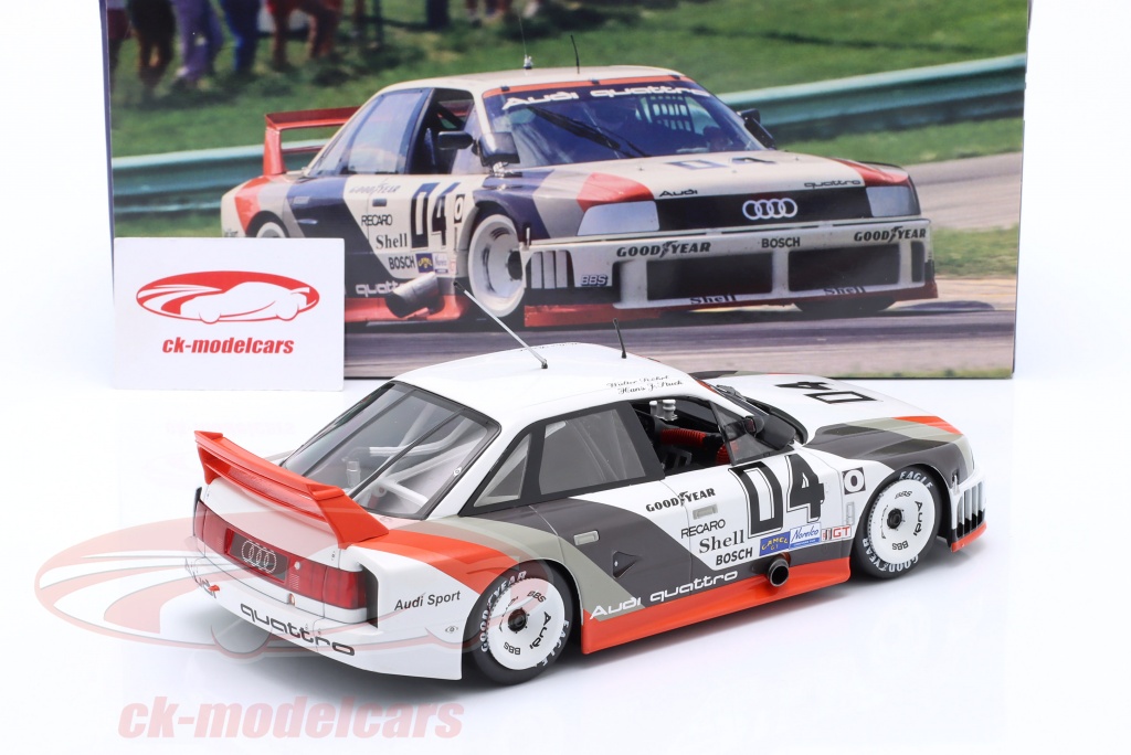 Werk83 1:18 Audi 90 IMSA GTO #04 Miller High Life 500km IMSA 1989 Stuck ...