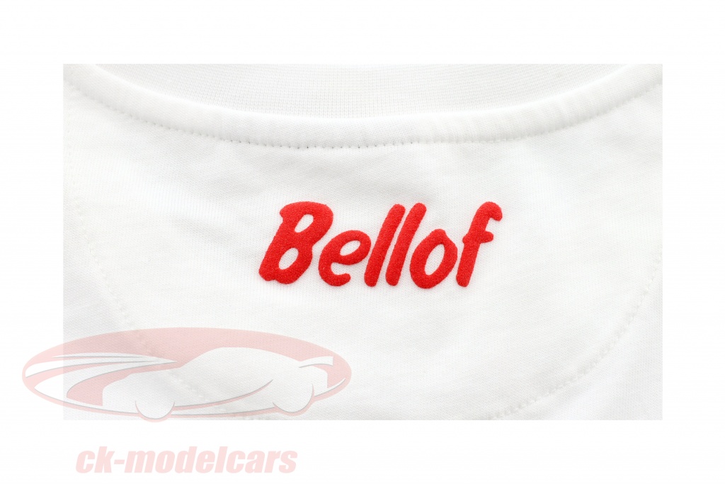 Stefan Bellof t-shirt Monaco GP formule 1 1984 wit BS-24X-150 BS-24X ...