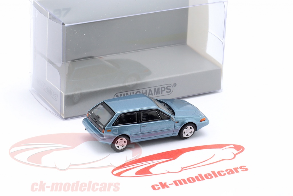 Minichamps 1:87 Volvo 480 Turbo year 1987 blue metallic 870171022 model ...