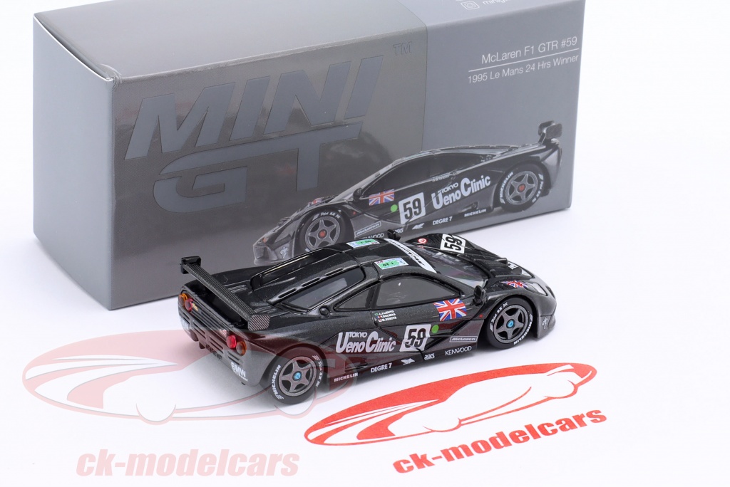True Scale 1:64 McLaren F1 GTR #59 优胜者 24h LeMans 1995 Dalmas, Sekiya, Lehto MGT00534-L 模型 汽车 ...