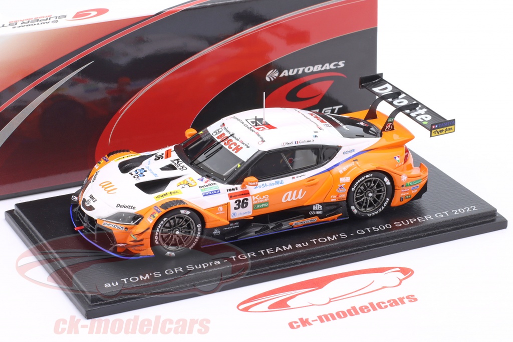 Spark 1:43 Toyota GR Supra GT500 #36 Super GT Series 2022 Tsuboi, Alesi SGT030 модель автомобиль ...